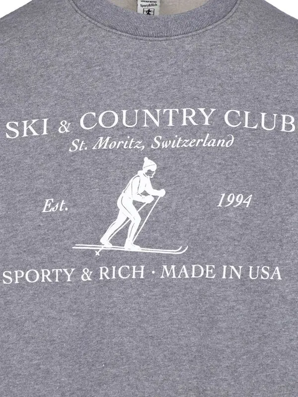 Sporty & Rich Printed Sweatshirt