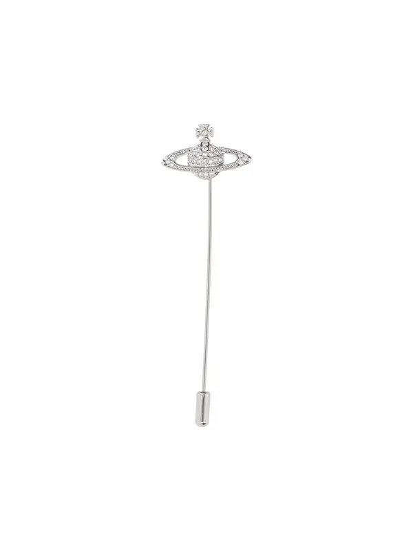 VIVIENNE WESTWOOD Brooch “orb - Silver