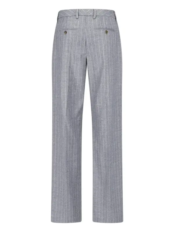 LARDINI Tailored Trousers In Virgin Wool