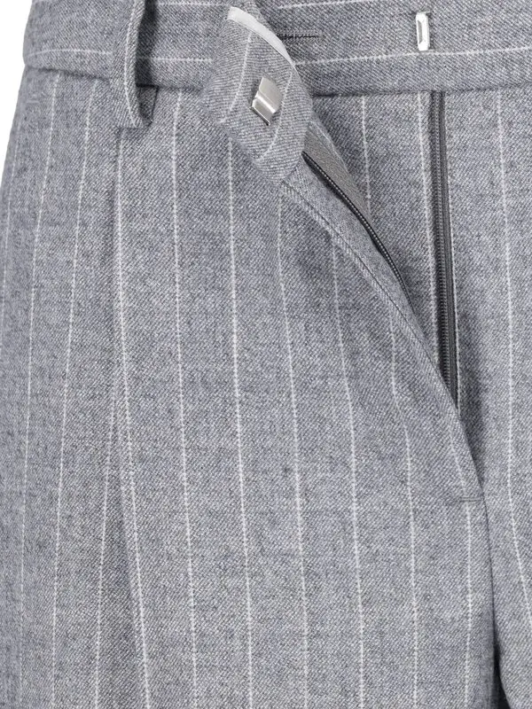 LARDINI Tailored Trousers In Virgin Wool