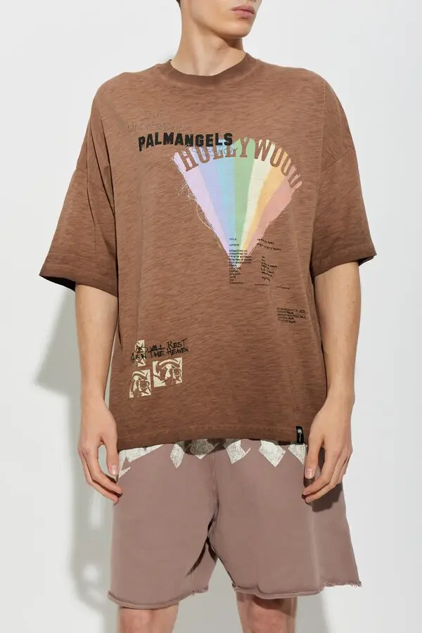 Palm Angels Cotton T-shirt With Print