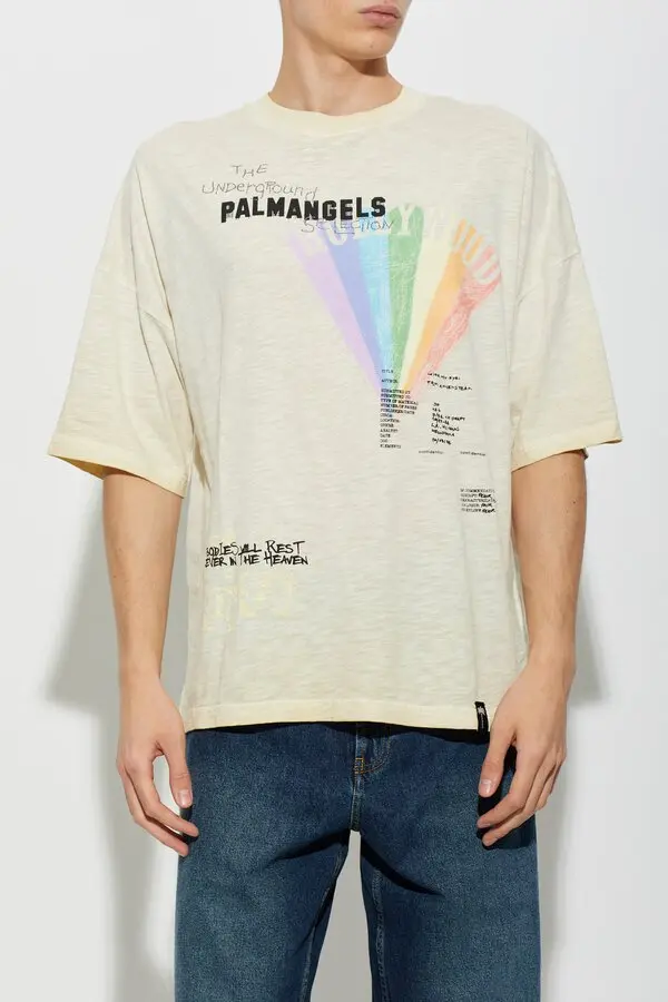 Palm Angels Cotton Printed T-shirt