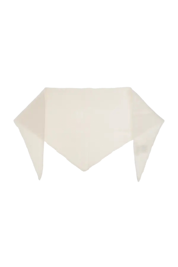 LISA YANG Mairi’ Cashmere Scarf - Cream