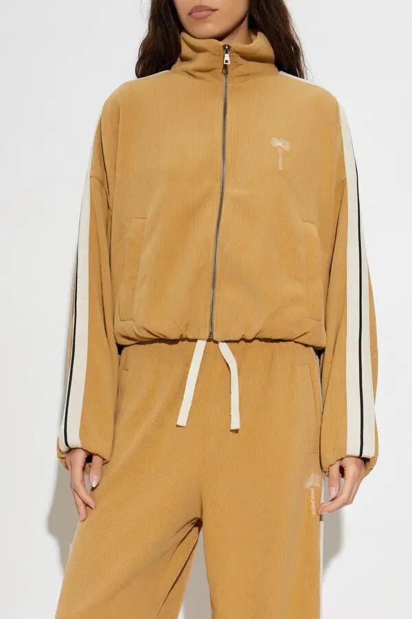 Palm Angels Jacket With Embroidered Logo