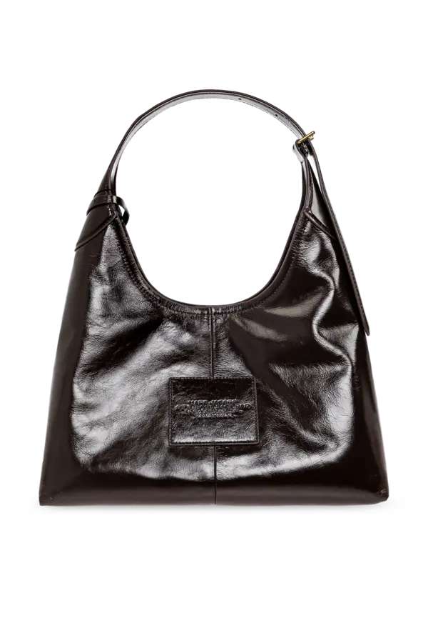 Marc Jacobs Leather Shoulder Bag With Logo