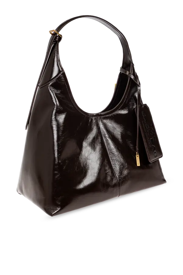 Marc Jacobs Leather Shoulder Bag With Logo