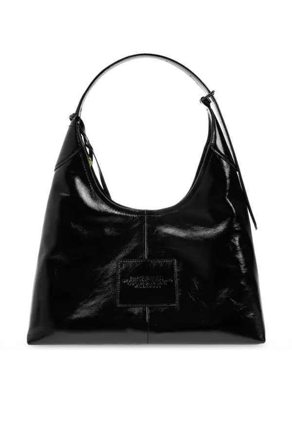 Marc Jacobs Leather Shoulder Bag With Logo