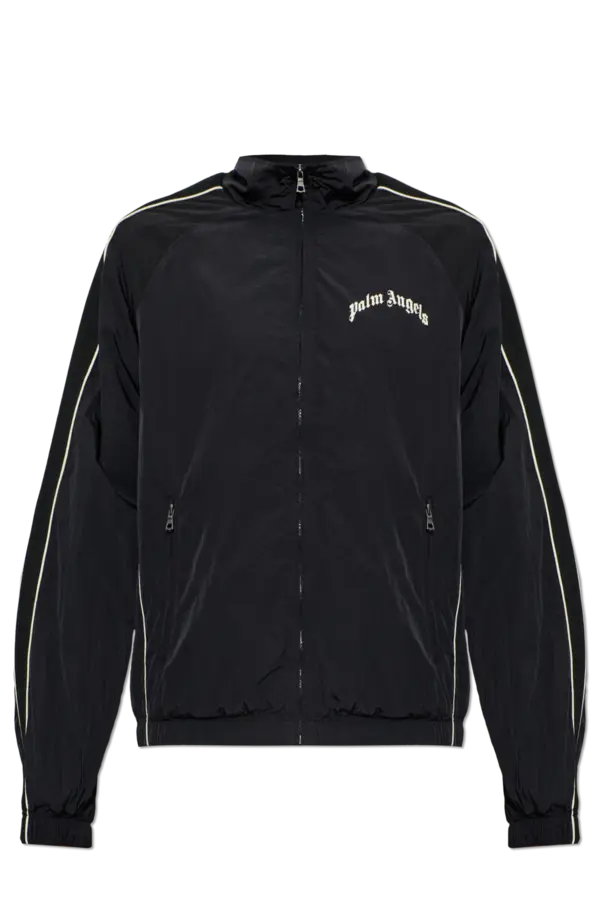 Palm Angels Logo Jacket - Black
