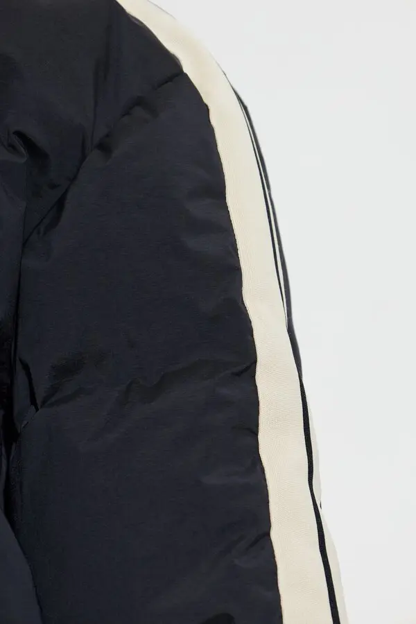 Palm Angels Padded Jacket With A Stand-up Collar