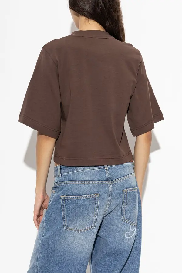 Palm Angels Printed Cotton T-shirt