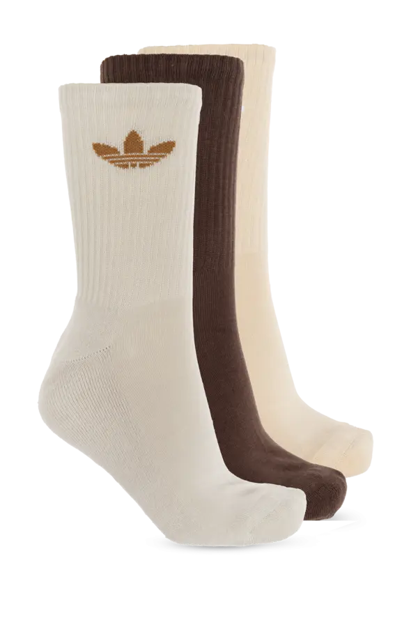 ADIDAS ORIGINALS Three-pack Socks With Logo