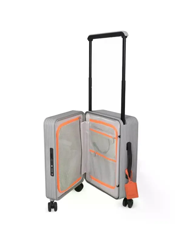 BUSCAR 1 Logo-print Ribbed Cabin Bag