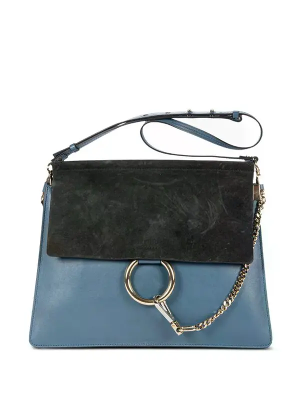 Chloé Faye Shoulder Bag - Blue