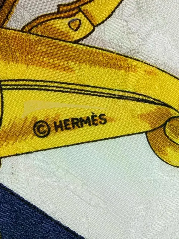 Hermès L'instruction Du Roy Printed Scarf