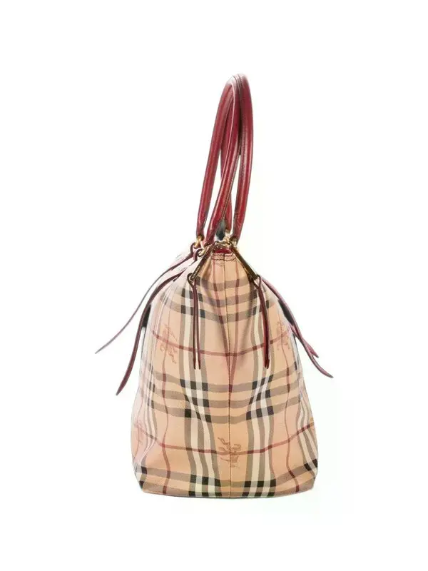 Burberry Canterbury Haymarket Check Tote Bag