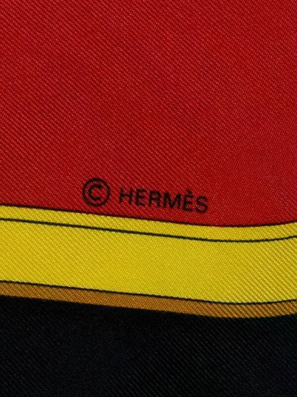 Hermès Grand Apparat Scarf