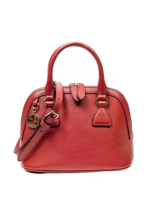 Gucci Dollar Gg Charm Dome Tote Bag