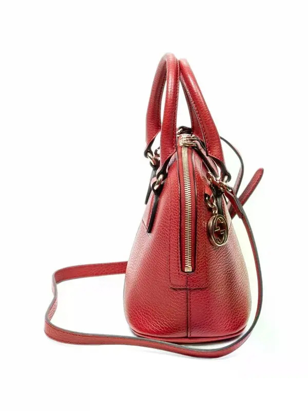 Gucci Dollar Gg Charm Dome Tote Bag