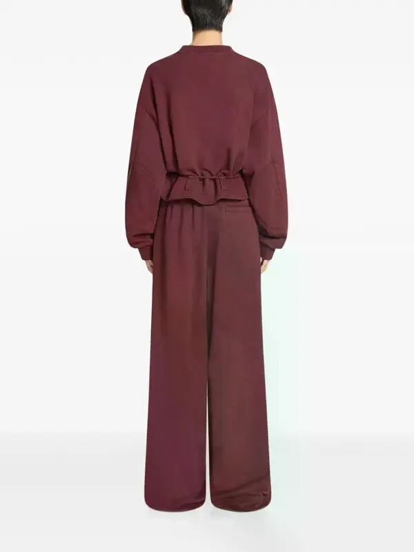 Dries Van Noten Loose Cotton Sweatpants