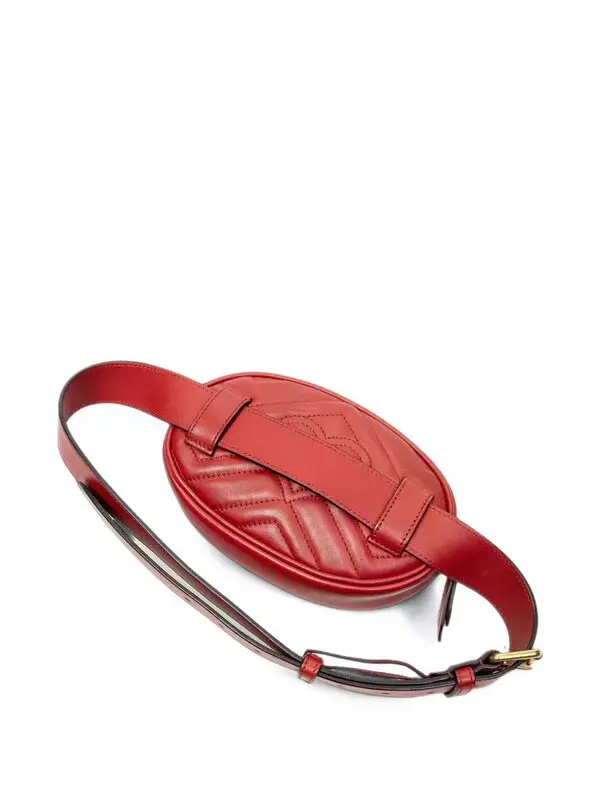 Gucci Gg Marmont Quilted Belt Bag