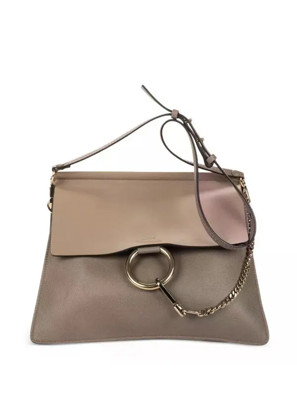 Chloé Faye Shoulder Bag - Grey