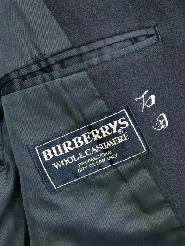 Burberry Button-up Wool Coat