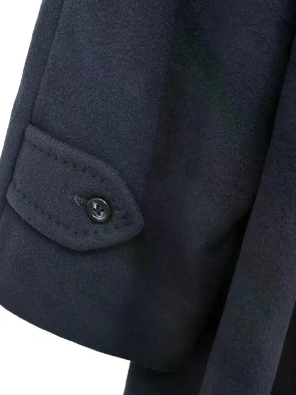 Burberry Button-up Wool Coat