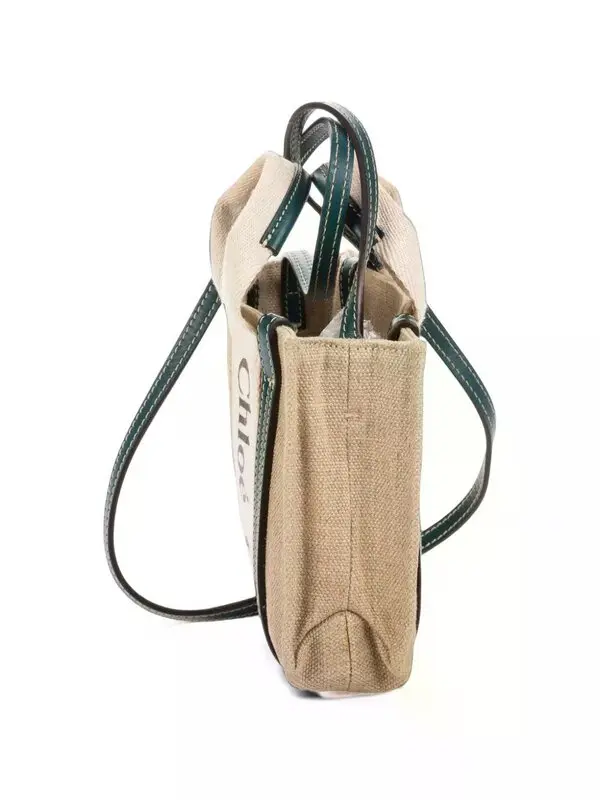 Chloé Mini Woody Tote Bag - Neutrals