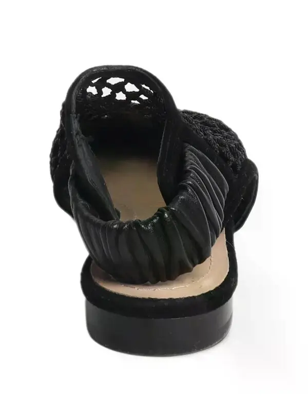 Dior Suede Slingback Mules
