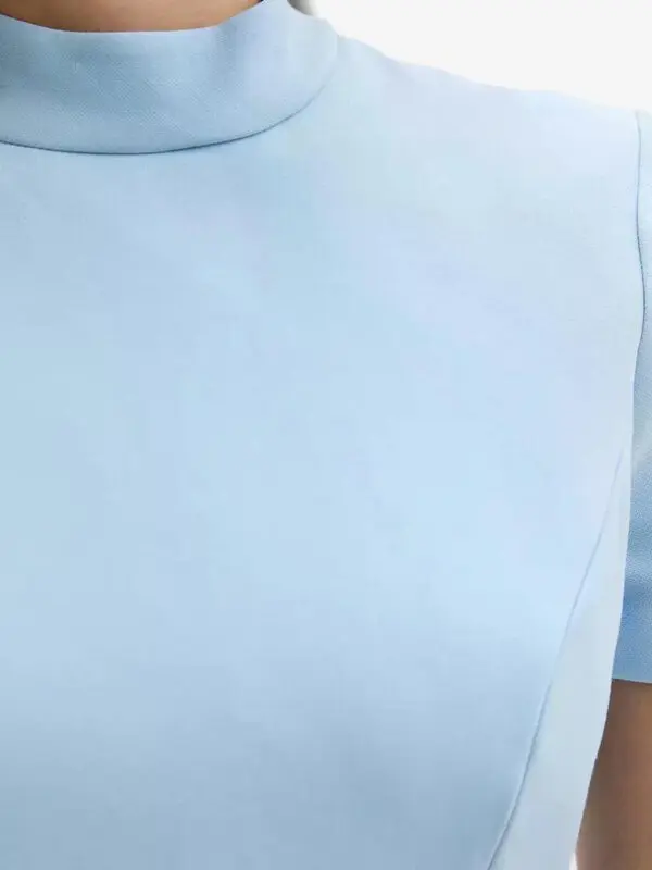 Bardot Zephyra Short Sleeve Flared Mini Dress
