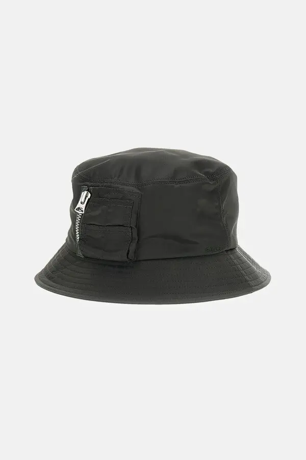 Sacai Single Brim Pocket Hat / Nylon Twill - Multicolor