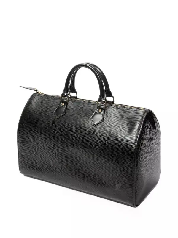 LOUIS VUITTON Speedy 4 Tote Bag - Black