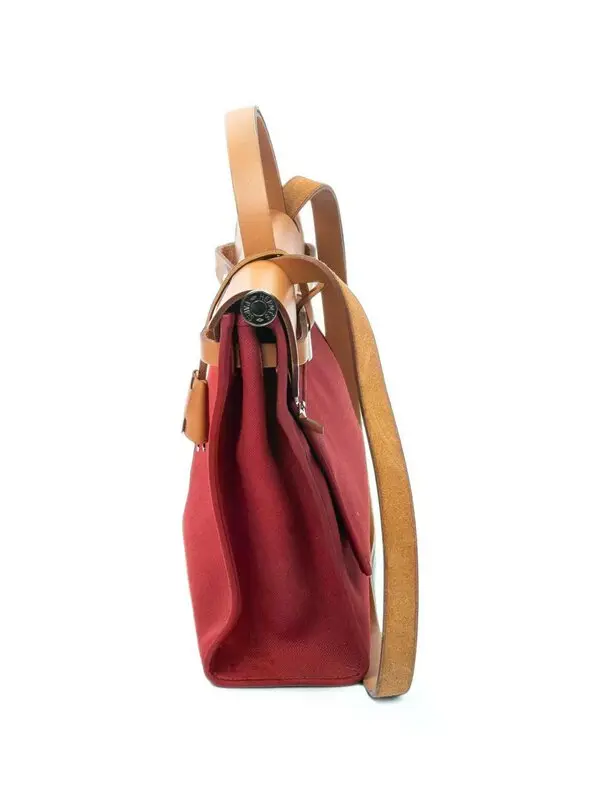 Hermès Pm Herbag Zip Canvas Tote Bag