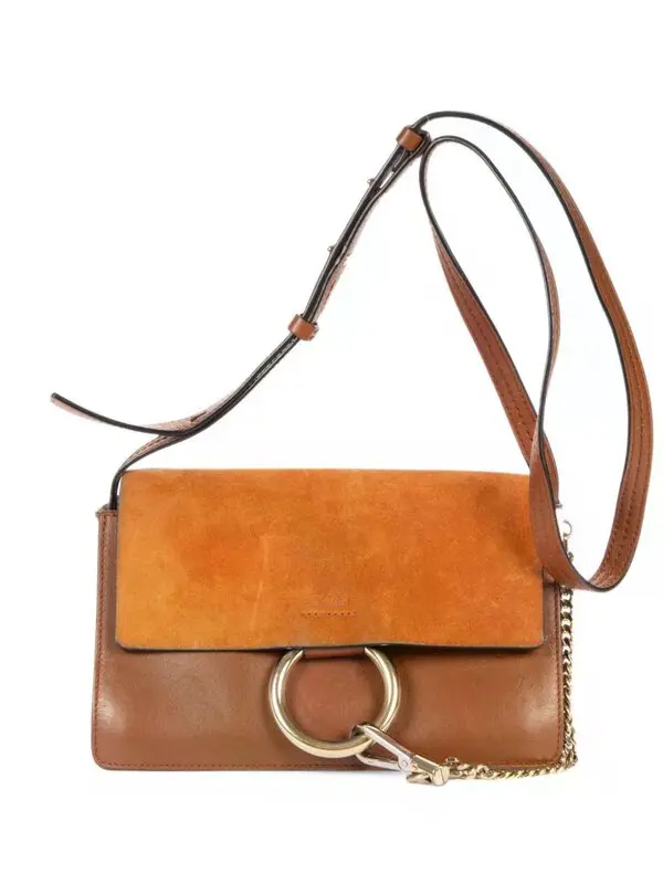Chloé Faye Shoulder Bag - Brown