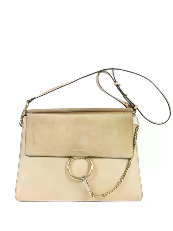 Chloé Faye Shoulder Bag - Neutrals