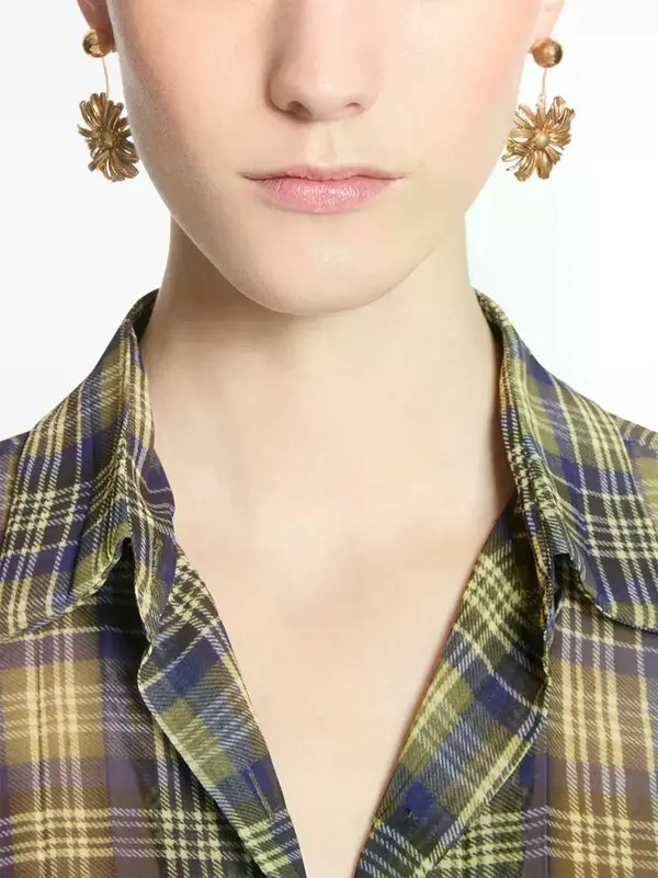 Dries Van Noten Stud Pendant Earrings