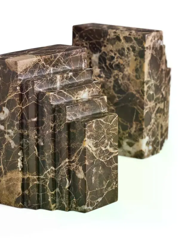 SOHO HOME Lola Marble Bookends Set