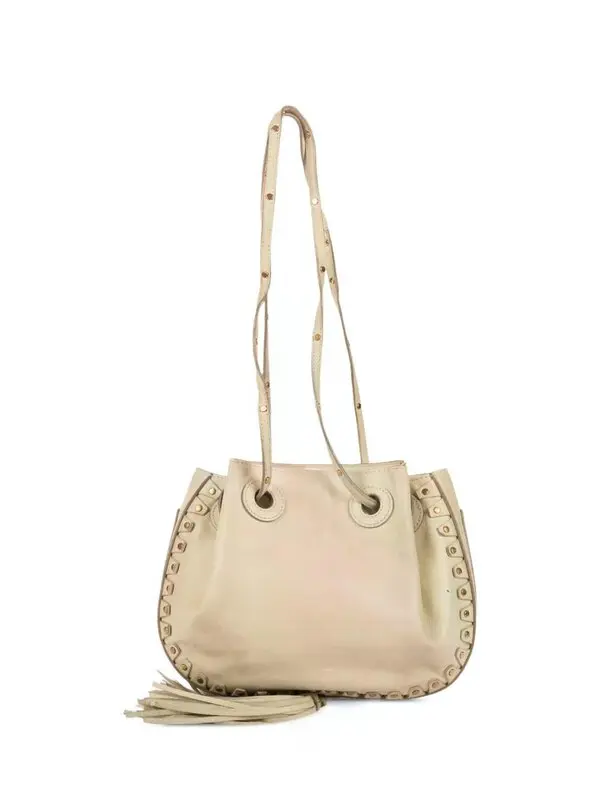 Chloé Studded Drawstring-strap Crossbody Bag - Neutrals