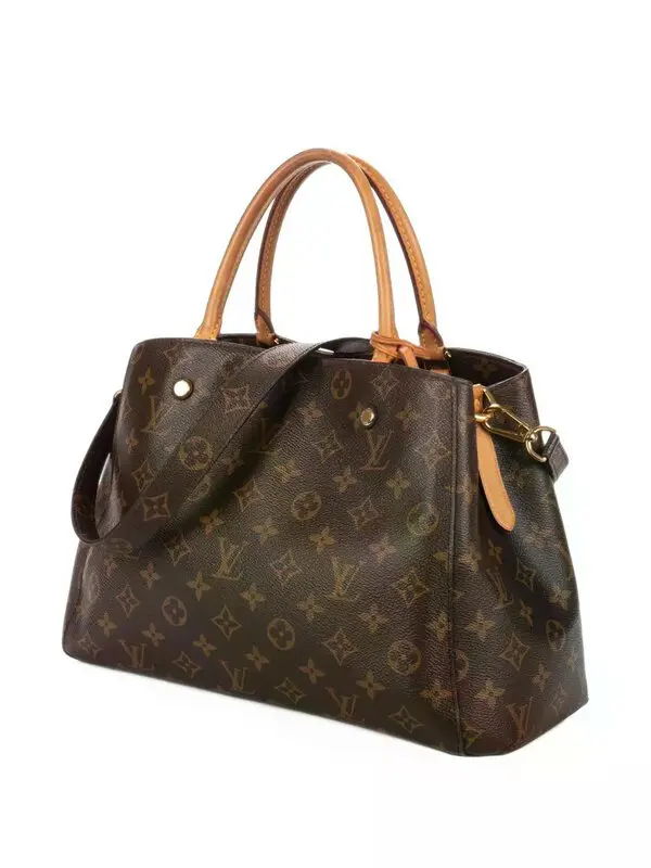 LOUIS VUITTON Mm Montaigne Tote Bag
