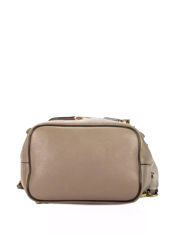 Chloé Small Faye Leather Backpack