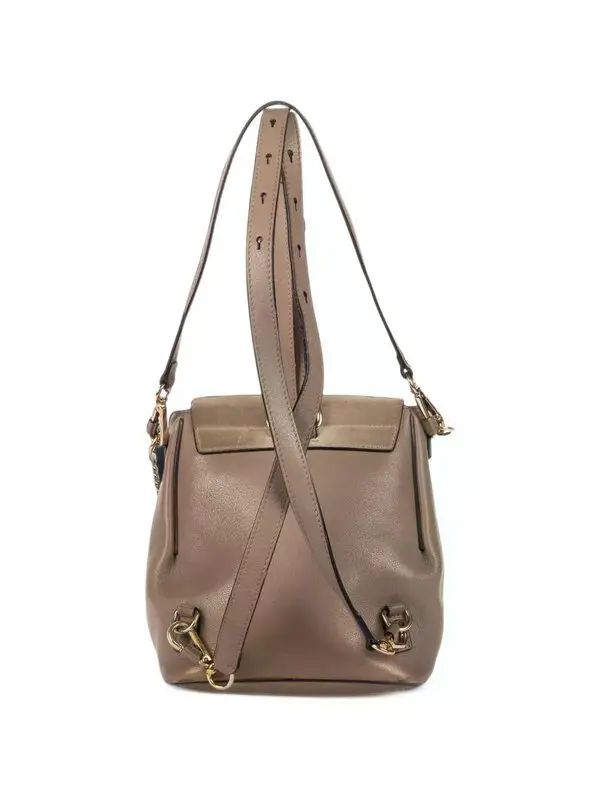 Chloé Small Faye Leather Backpack