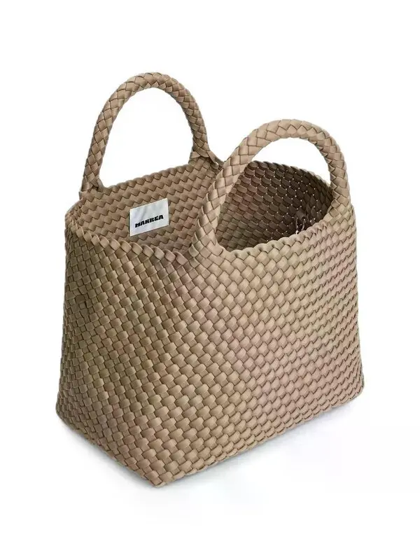 MARREA Medium Woven-texture Tote Bag
