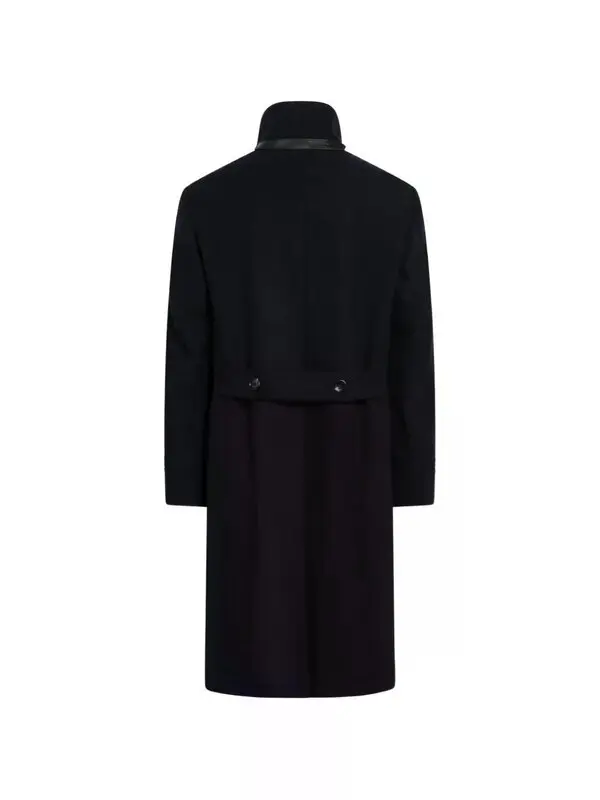 TOM FORD Double-breasted Wool Coat - Blue