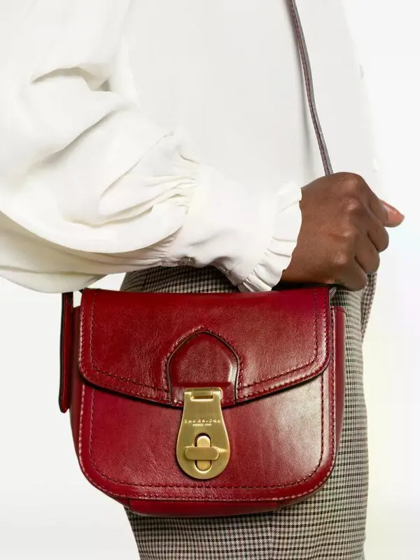 THE BRIDGE Leather Crossbody Bag