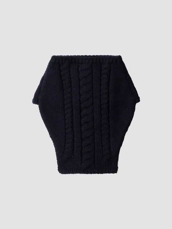 Prada Wool Neck Warmer - Blue