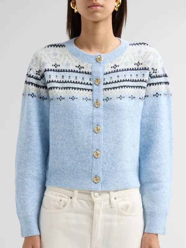 Generation Love Hilda Fair Isle Cardigan