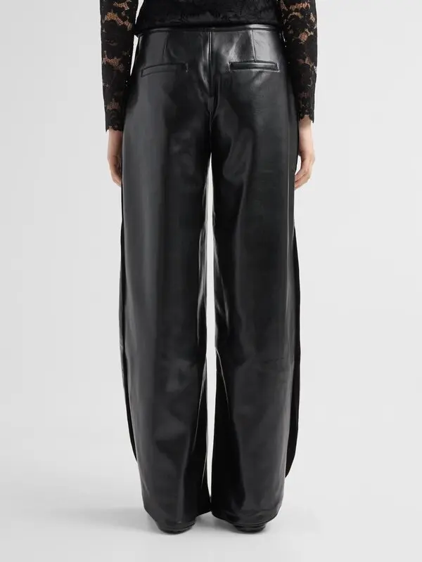 Generation Love Keiko Faux-leather Barrel-leg Pants