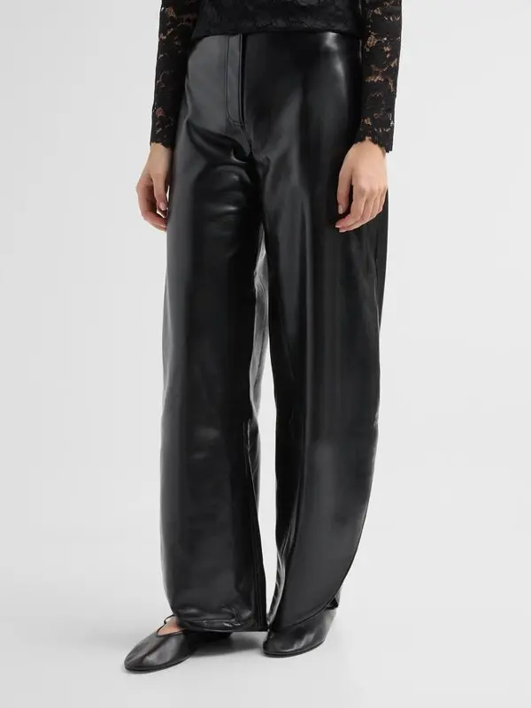 Generation Love Keiko Faux-leather Barrel-leg Pants