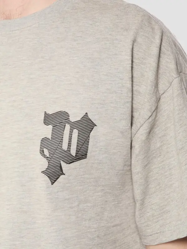 PURPLE BRAND Logo Slubbed Cotton T-shirt