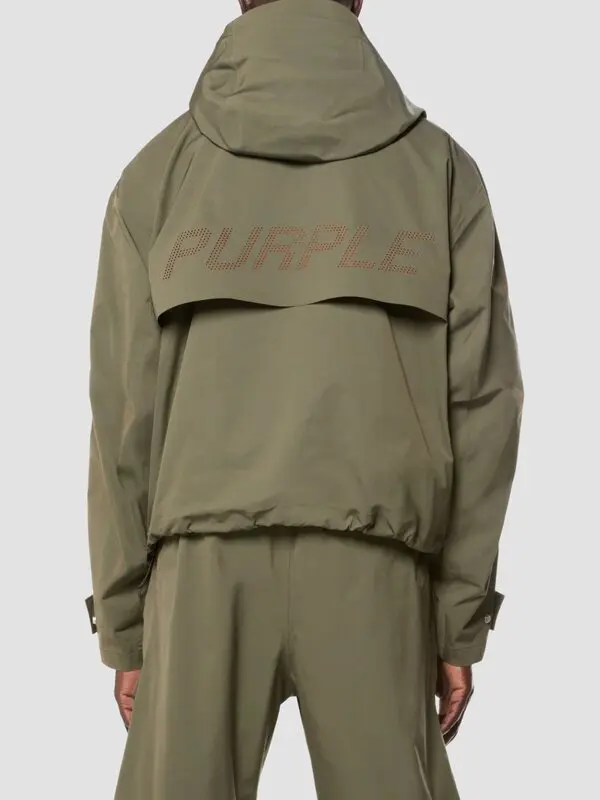 PURPLE BRAND Logo Anorak Jacket